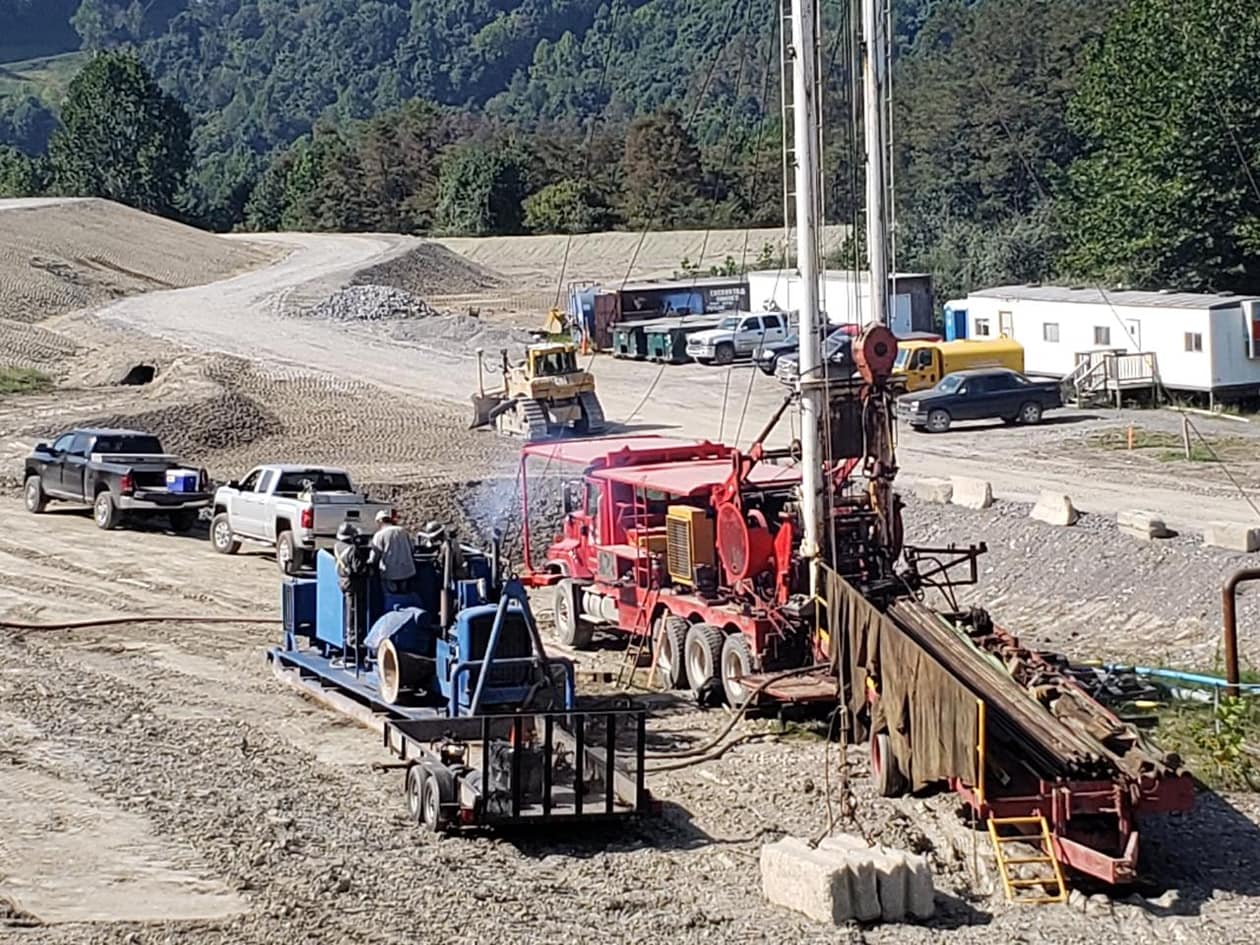 Rig 10 in Bridgeport, WV - Plants & Goodwin Inc.